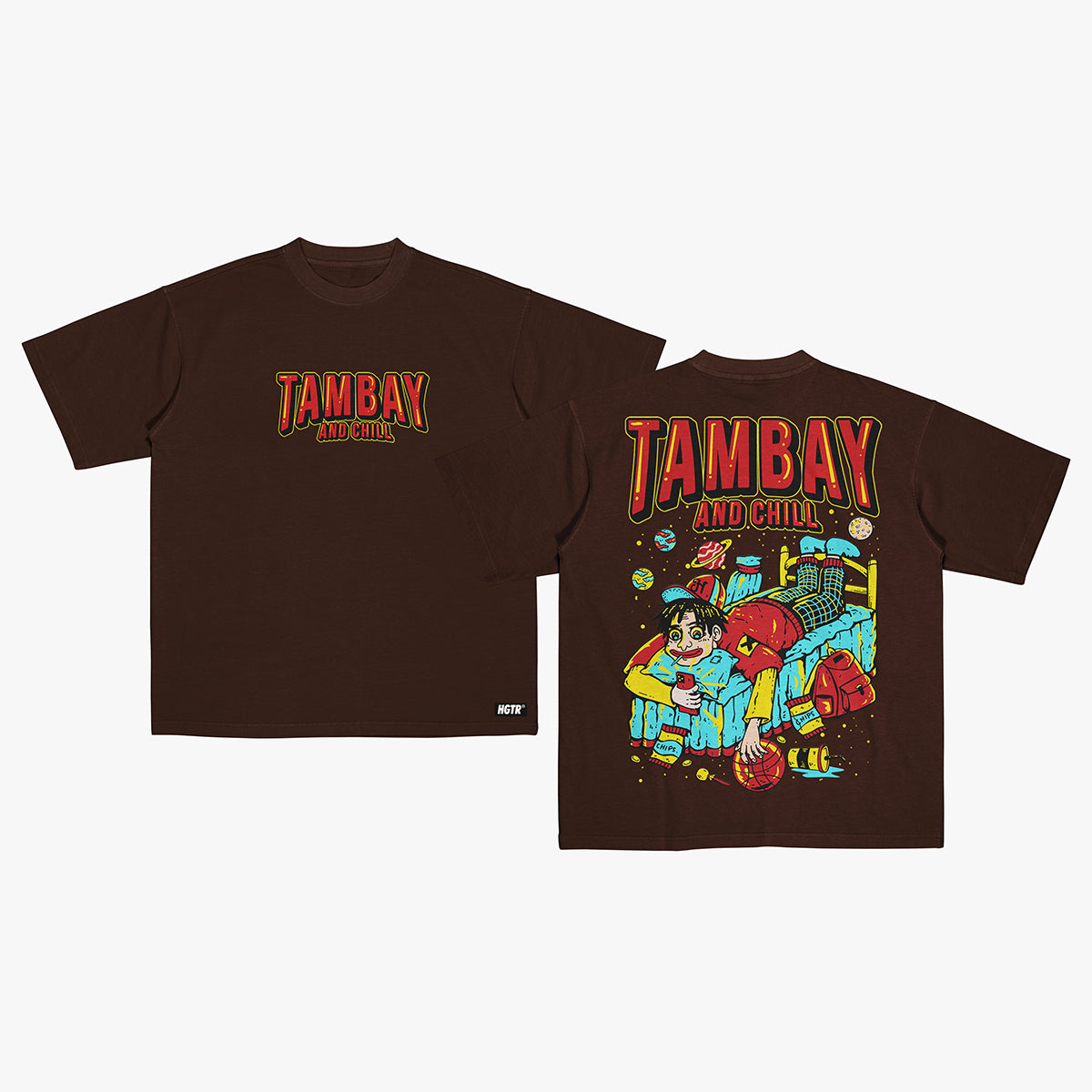 Tambay and Chill (Streetwear T-shirt) – Hugotero Clothing